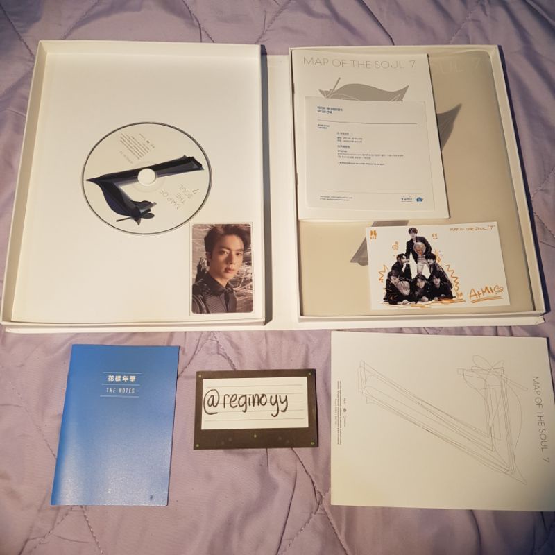 Jual album bts map of the soul 7 mots 7 ver 2 v2 pc seokjin jin group grup | Shopee Indonesia