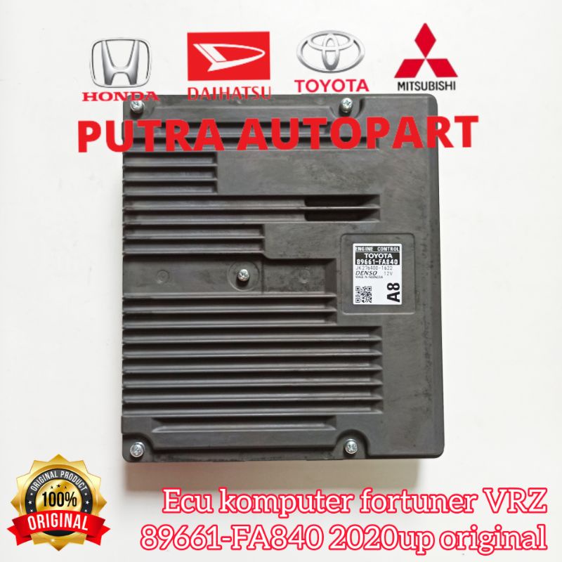 Jual ecu komputer fortuner vrz diesel 89661-FA840 2020up original | Shopee Indonesia