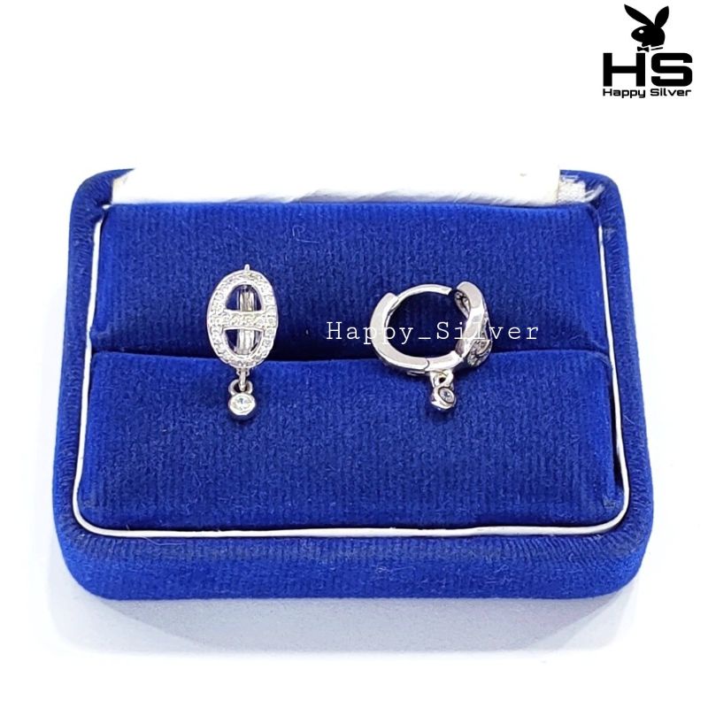Jual ANTING JEPIT PERAK ASLI SILVER 925 LAPIS EMAS PUTIH MODEL EMAS ...