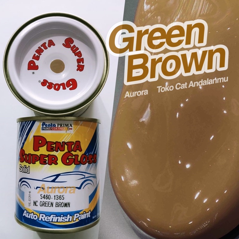 Jual Penta NC Green Brown 5460-1365 Coklat Muda / Coklat hijau ...