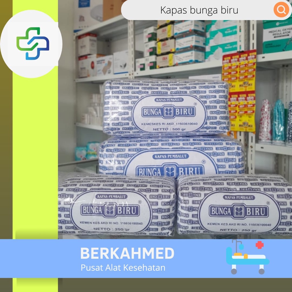 Jual Kapas 25gr 50gr 100gr 250gr 500gr 1000gr/Kapas Bunga Biru | Shopee ...