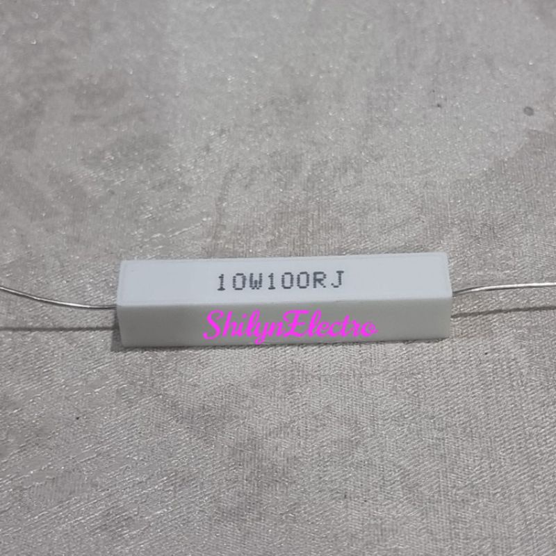 Jual RESISTOR KAPUR 10W 10 WATT 10WATT 10 W 1 10 12 15 33 100 560 OHM | Shopee Indonesia