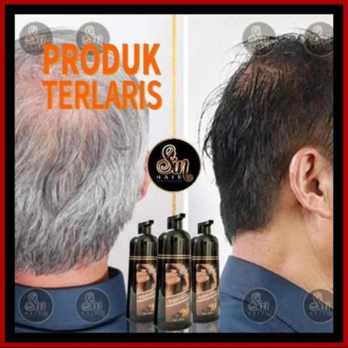 Jual Shampoo Sin Hair Shampo Original No 1 Di Jepang Penghitam Rambut ...