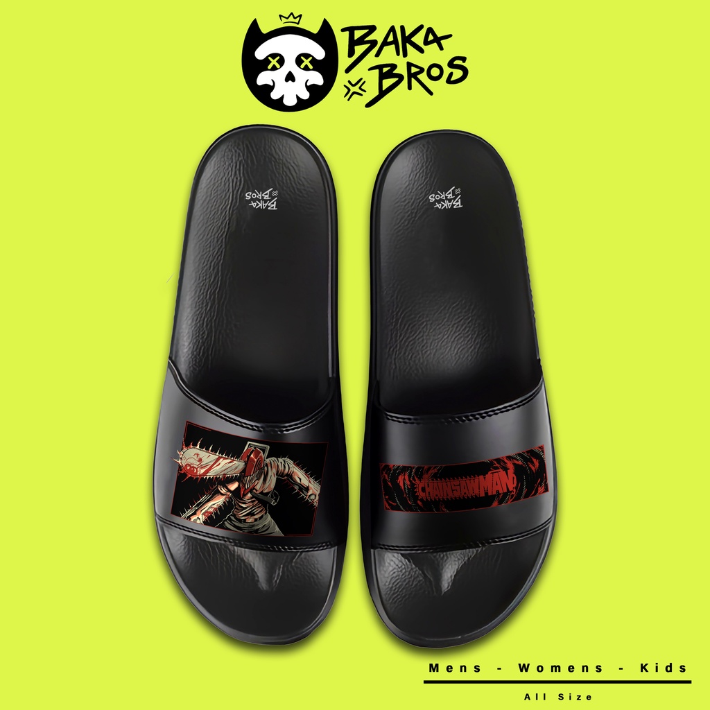 Jual Bakabros Sandal Slide Phylon Anime Chainsaw man Denji | Shopee ...