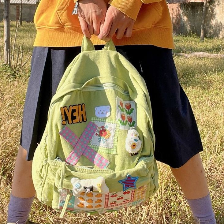 Jual official fashion backpack laptop pria tali tas katun ﹉☏Sera Sera ...