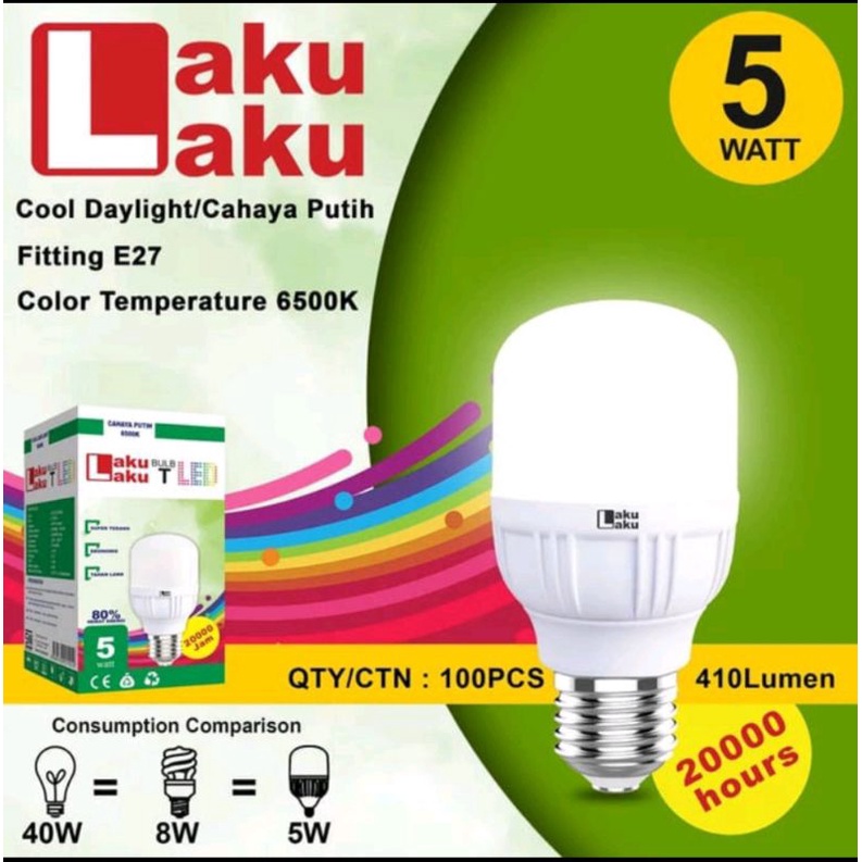 Jual LAKU LAKU LAMPU LED BOHLAM/BOLAM BULB T 5 WATT 10 WATT 15 WATT 20 WATT HEMAT ENERGI/LAMPU ...