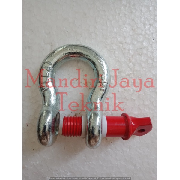 Jual Shackle Bow Segel Omega (PIN) 1/2" x 2 Ton DBT-012 WIPRO | Shopee ...