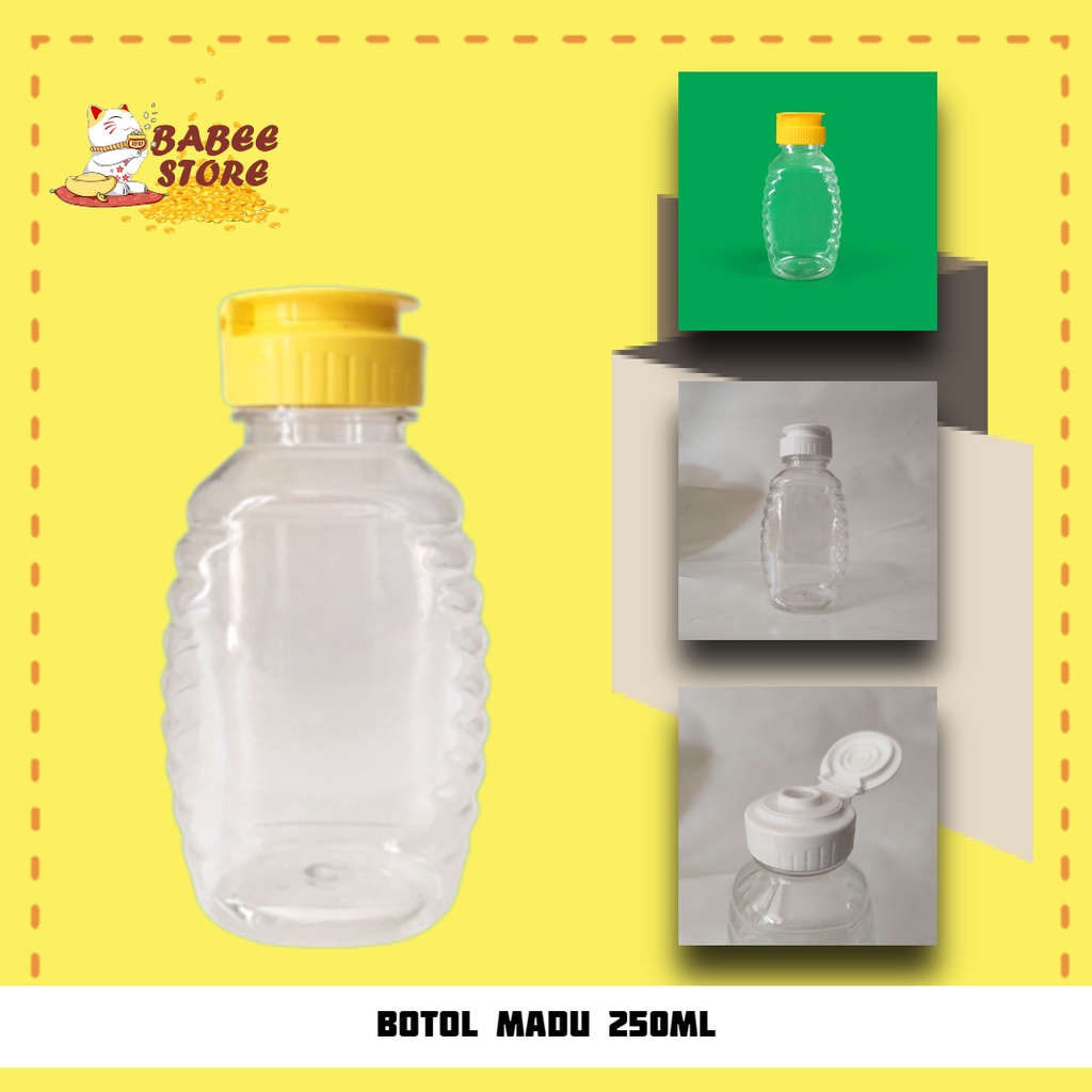 Jual BOTOL MADU TJ 250ML TUTUP FLIPTOP IMPORT / BOTOL MADU TJ FLIPTOP ...