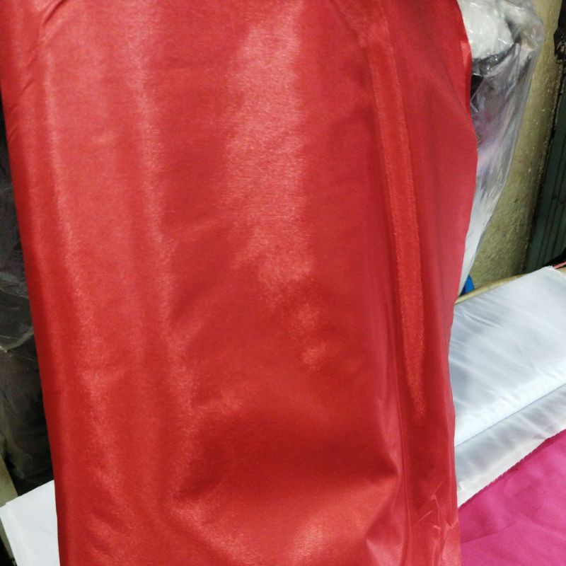 Jual kain peles habutai penutup stand booth pameran / puring furing jas ...