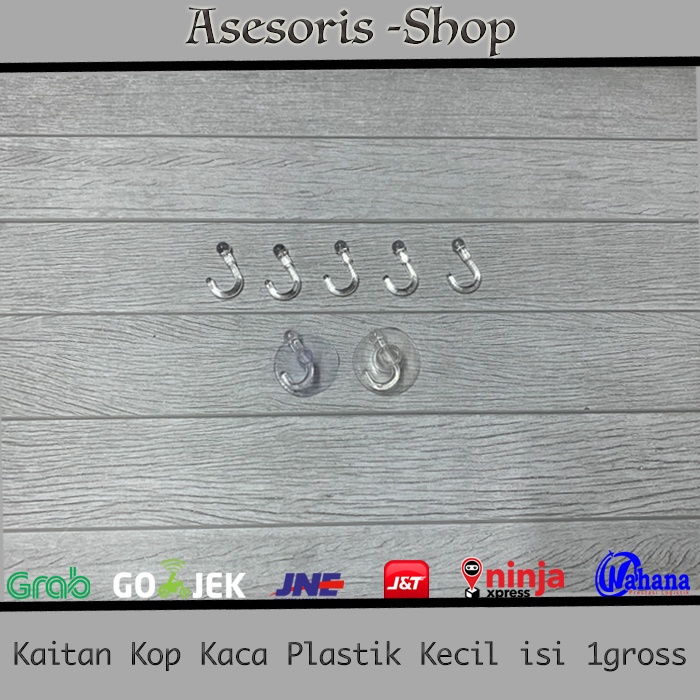 Jual 1 Gross isi 144pcs Kaitan Kop Kaca | Kaitan Suction Cup | Kaitan cantolan kop kaca | Hook ...