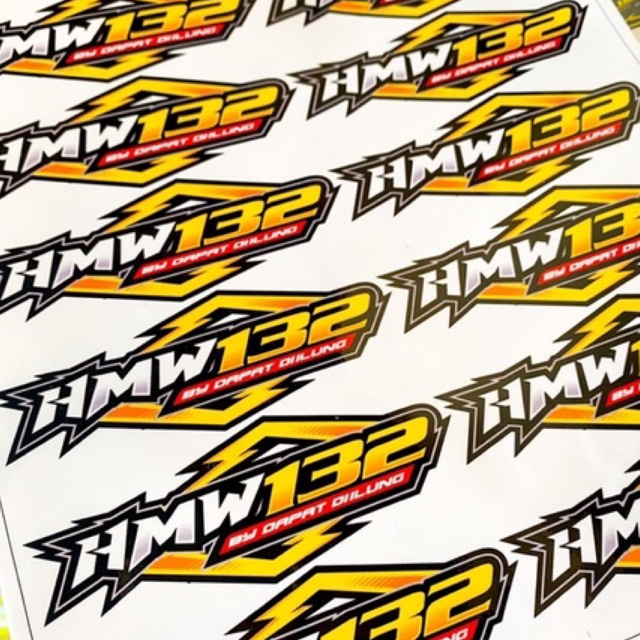 Jual [Khusus Sudah Punya Desain Siap Cetak] Stiker Vinyl Glossy Bisa ...