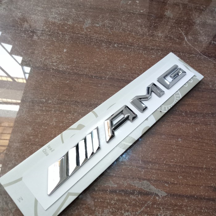 Jual Emblem Logo Amg Mercedes Benz Original Gress [Ready] | Shopee ...