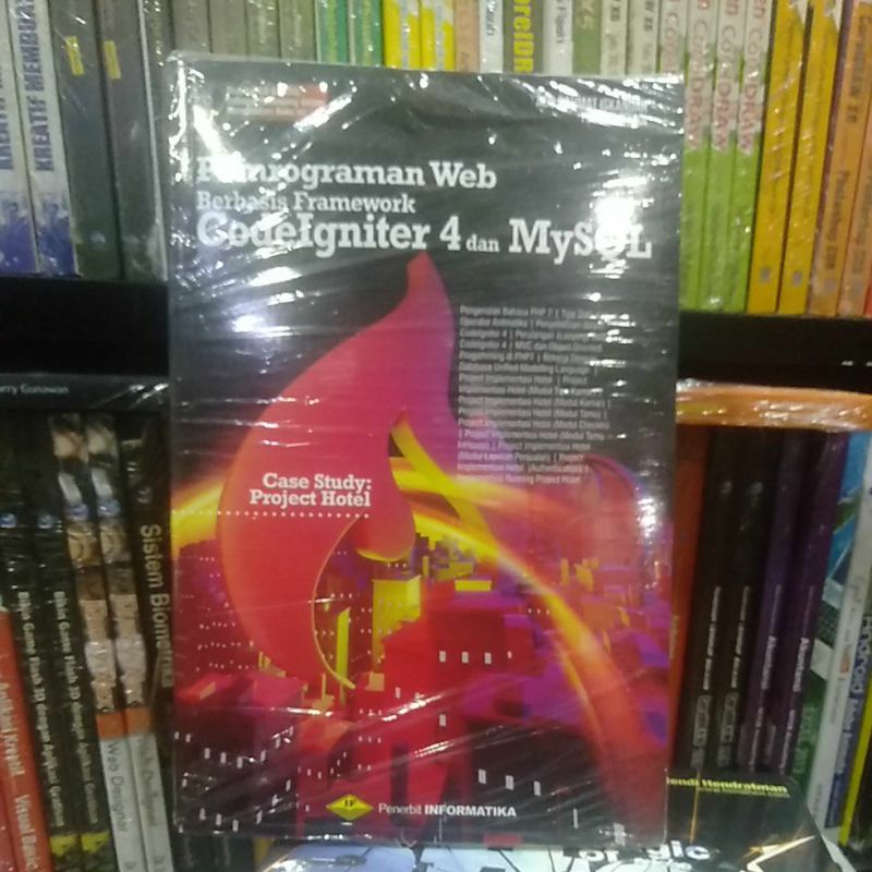 Jual original buku pemrograman web berbasis framework codeigniter 4 dan mysql + cd | Shopee ...