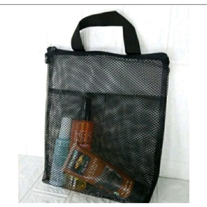 Jual Pouch bag alat mandi jaring Nilon serbaguna 009 | Shopee Indonesia