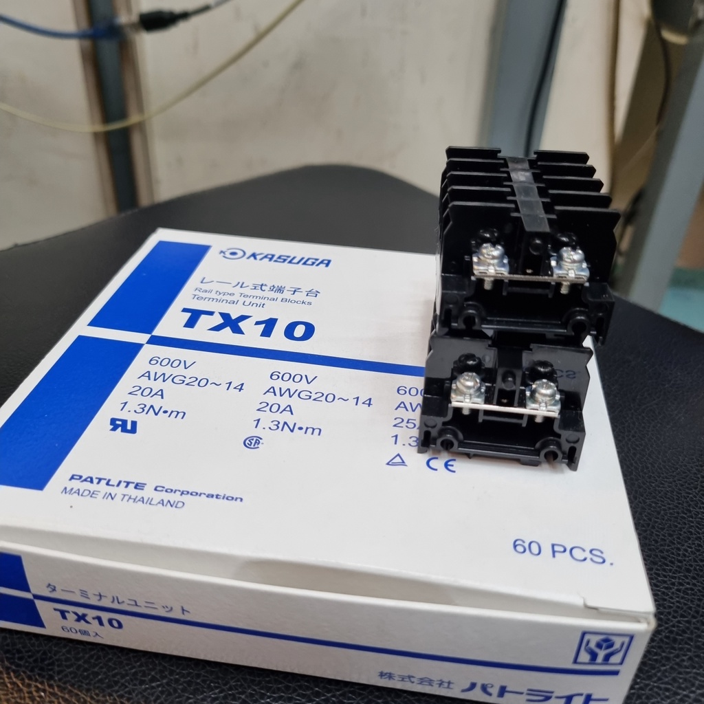 Jual Terminal Block Kasuga TX10 Blok TX 10 | Shopee Indonesia