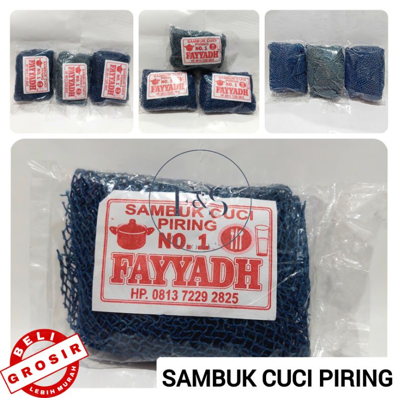 Jual SAMBUK CUCI PIRING / SABUT CUCI PIRING / JARING CUCI PIRING NO. 1 ...