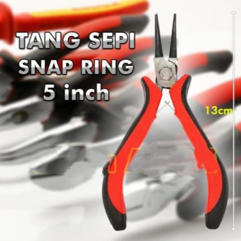 Jual Tang Sepi Snap Ring 5 Inchi spi 5 in kupas kabel potong kawat mur ...