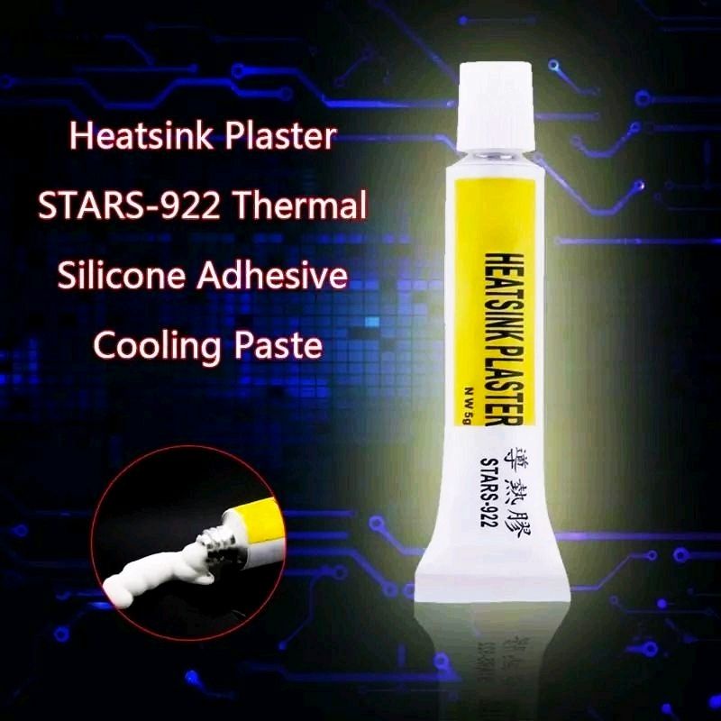 Jual Heatsink Plaster STARS-922 Lem Thermal Grease Adhesive Cooling ...