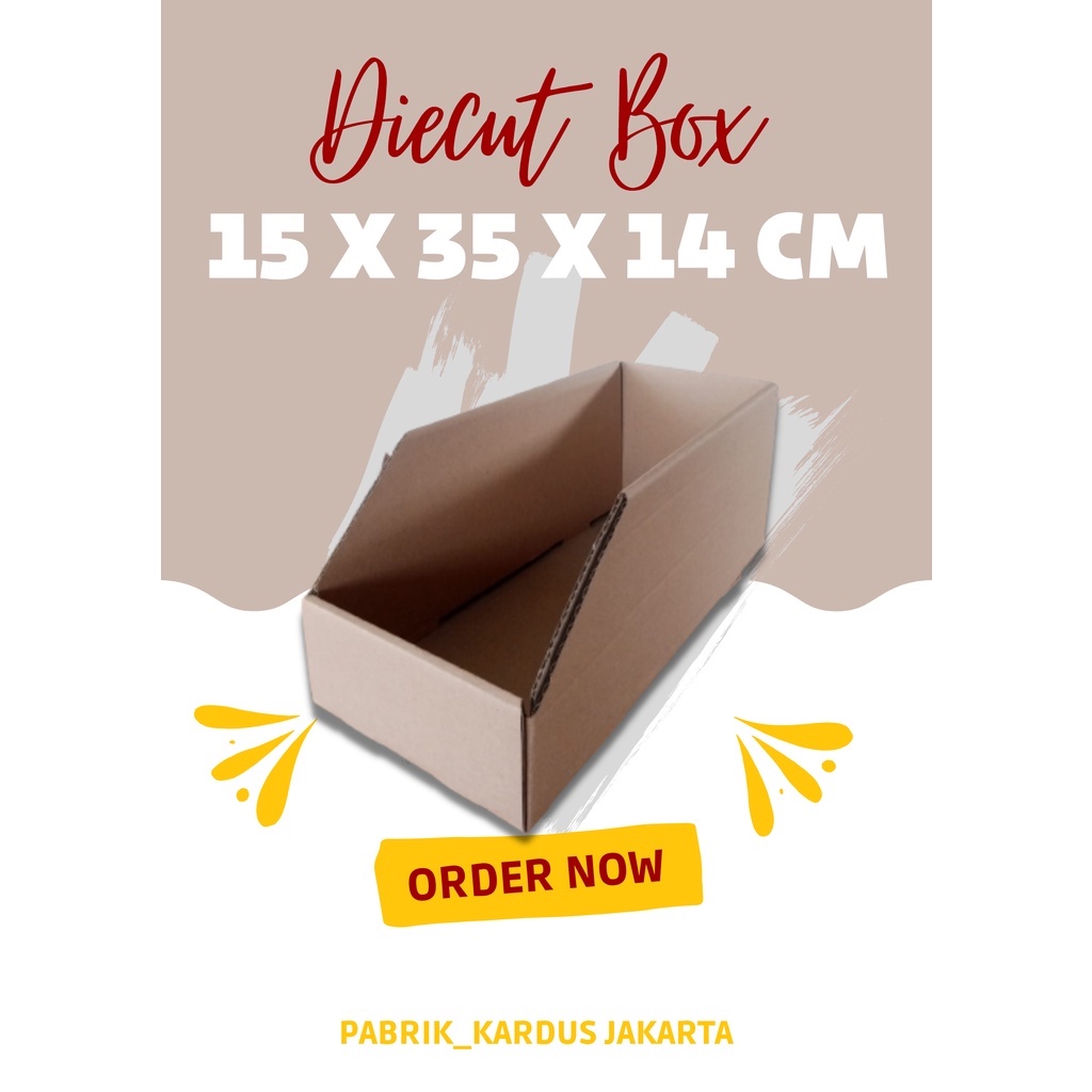 Jual DUS BIN KECIL UK.15x35x14cm/Kardus Bin Printed Crewdible ( harga ...