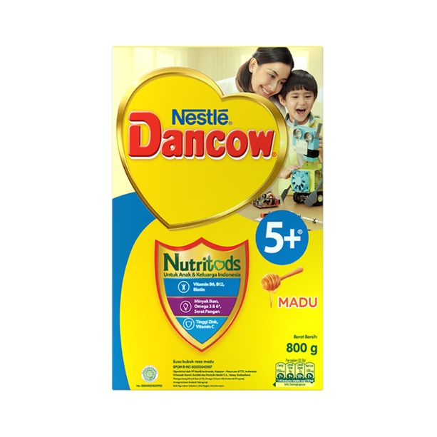 Jual DANCOW 5+ Rasa Madu Box 750g | Shopee Indonesia