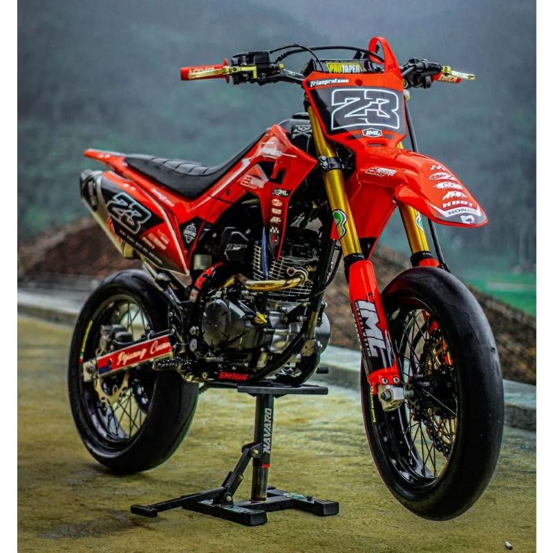 Jual STICKER DECAL CRF 150L SUPERMOTO FULL BODY - CUSTOM DESAIN ...
