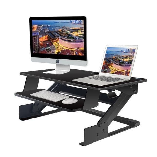 Jual Ted'S 039 Laptop Desk Computer Table Adjustable Height Lift Black ...