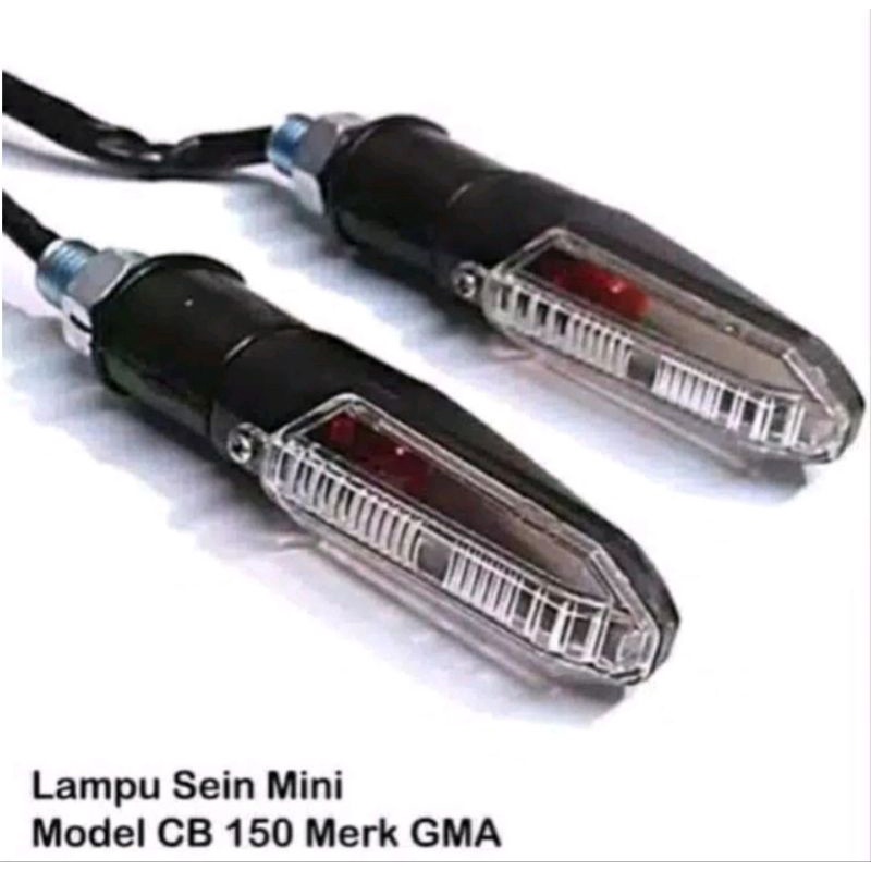 Jual lampu sein sen motor model cb150 mini vario vixion cbr merk gma ...