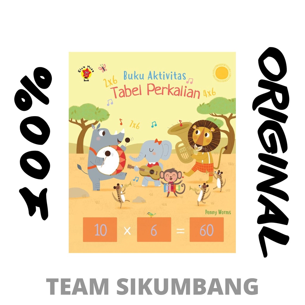 Jual Buku Aktivitas: Tabel Perkalian | Shopee Indonesia