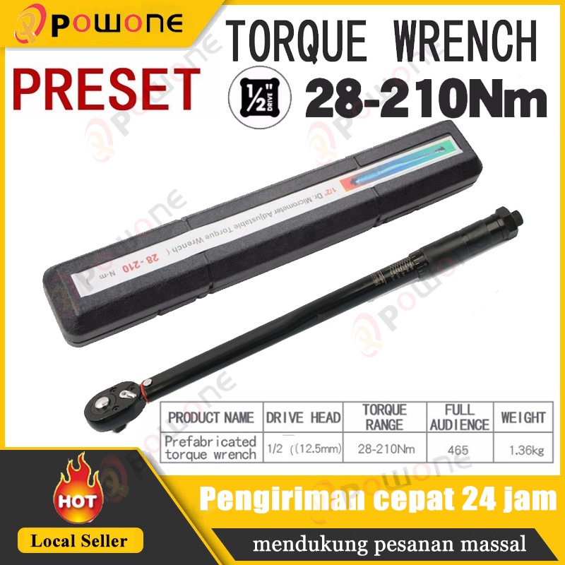 Jual 1/2 Set Kunci Torsi Kunci Torsi Preset Untuk Alat Mobil Alat ...