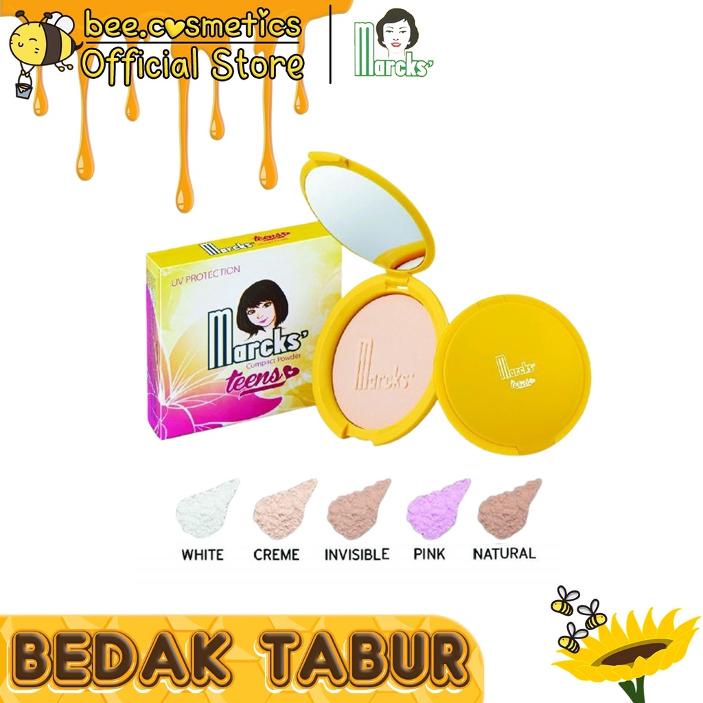 Jual MARCKS TEENS COMPACT POWDER SERIES ( CREME / INVISIBLE / NATURAL ...