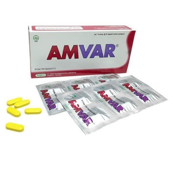Jual Amvar Box 30 Tablet - Meringankan Gejala Hemoroid, Varises ...