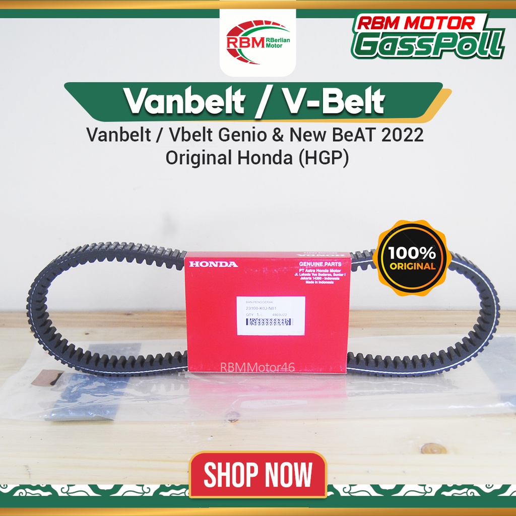 Jual Vanbelt / Vbelt Genio & New BeAT 2022 Original Honda (HGP ...