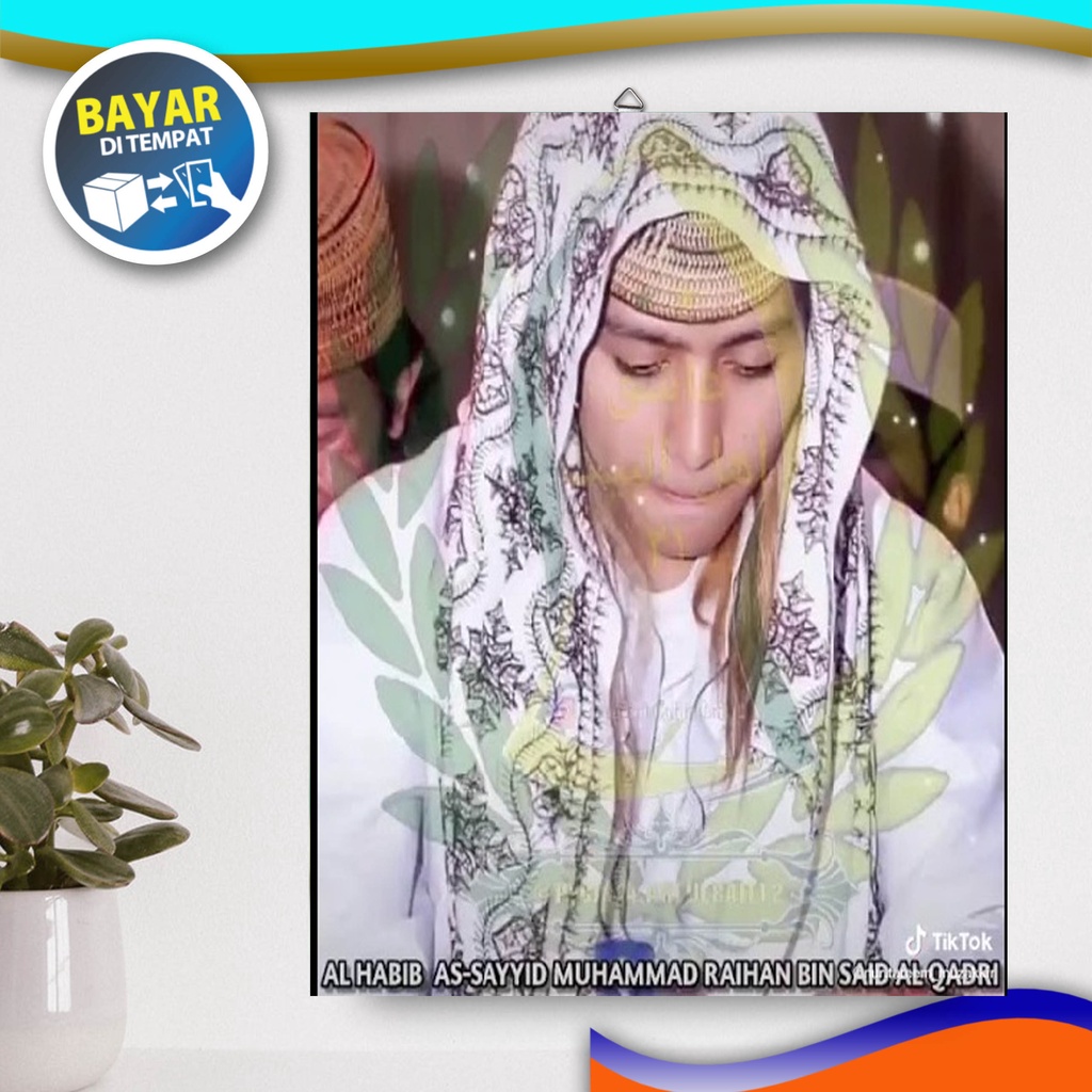 Jual TERLARIS !!! HIASAN DINDING TEMA HABIB REHAN AL QODRI / WALLDEKOR ...