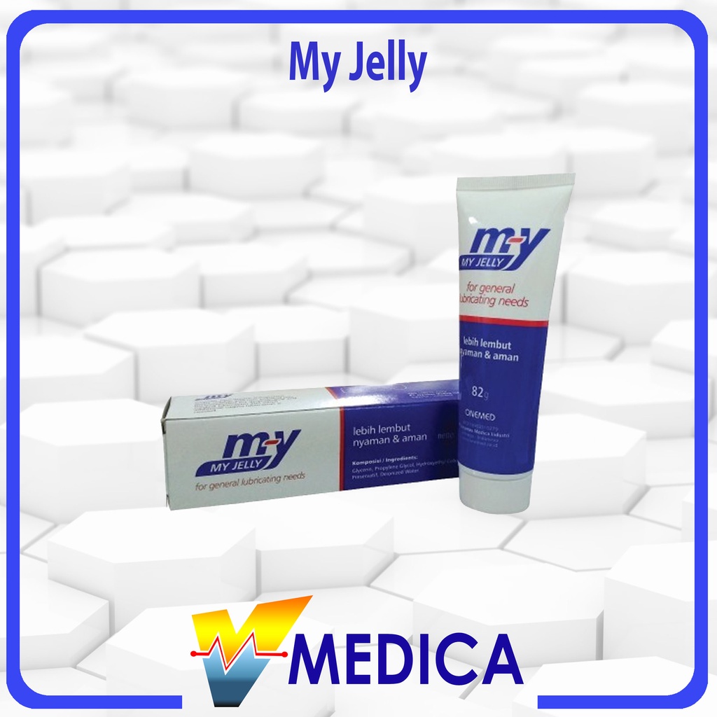 Jual My Jelly Lubricating Gel Pelumas Catheter Kateter Onemed - 80g ...