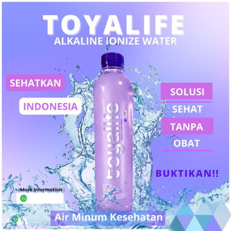 Jual Air Alkali pH 9 Toyalife Paket 1 box | Shopee Indonesia