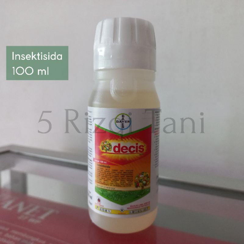Jual DECIS 25 EC insektisida (100 ML) pengendali ulat api | Shopee ...
