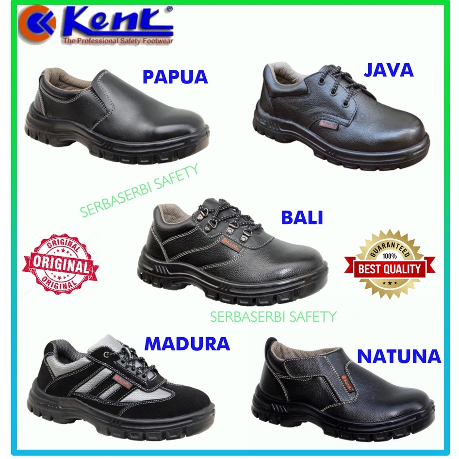 Jual SEPATU SAFETY KENT BALI JAVA NATUNA MADURA ORIGINAL SAFETY SHOES ...