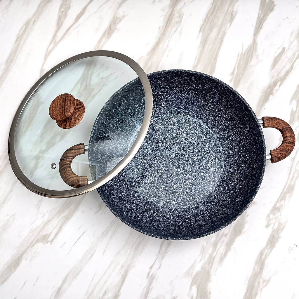 Jual Panci Ceramic SHUMA ECO SAVE PLUS WOK PAN 30cm (00232.00060 ...