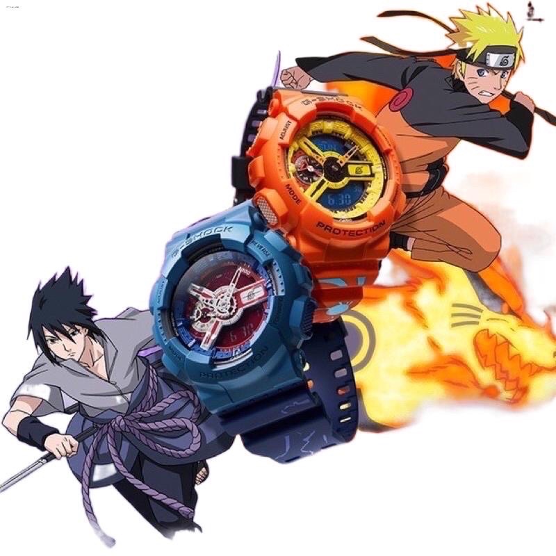 Jual JAM TANGAN CASIO G-SHOCK GA110 GA-110 NARUTO SASUKE FULLSET ...