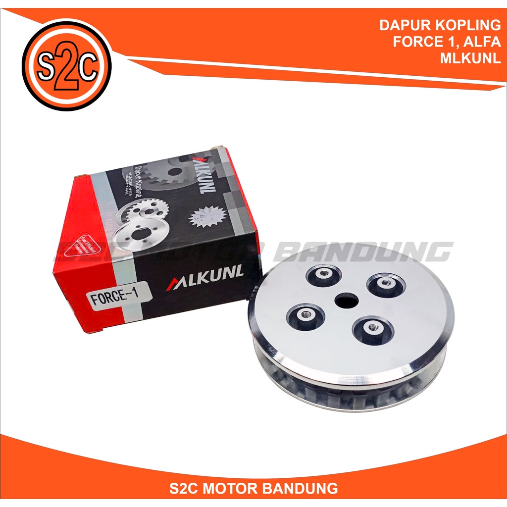 Jual MLKUNL - DAPUR KOPLING RUMAH KOPLING KAKI 4 + LAWAN FORCE 1 F1ZR ALFA | Shopee Indonesia
