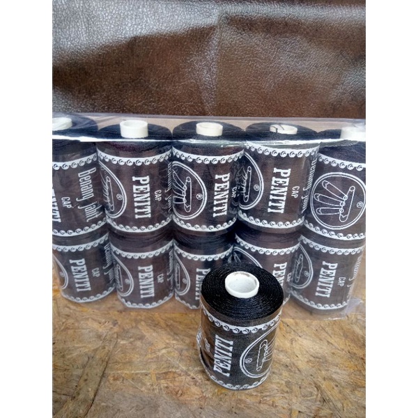 Jual Benang Jahit Nylon No 30 Cap Peniti Benang Jahit Nilon Warna Hitam ...