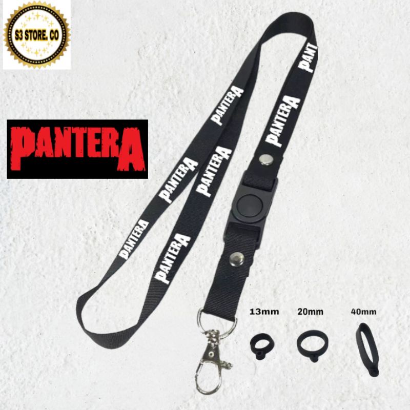 Jual LANYARD PANTERA BAND METAL Musik lanyard distro GANTUNGAN KUNCI ...