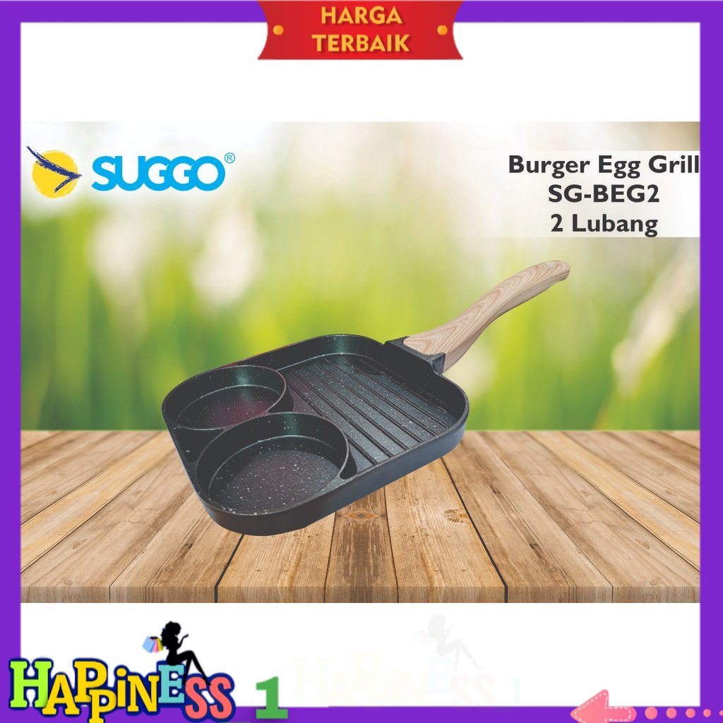 Jual Panci Penggorengan Telur Pancake 2-4 Lubang Non Stick Egg Frying ...