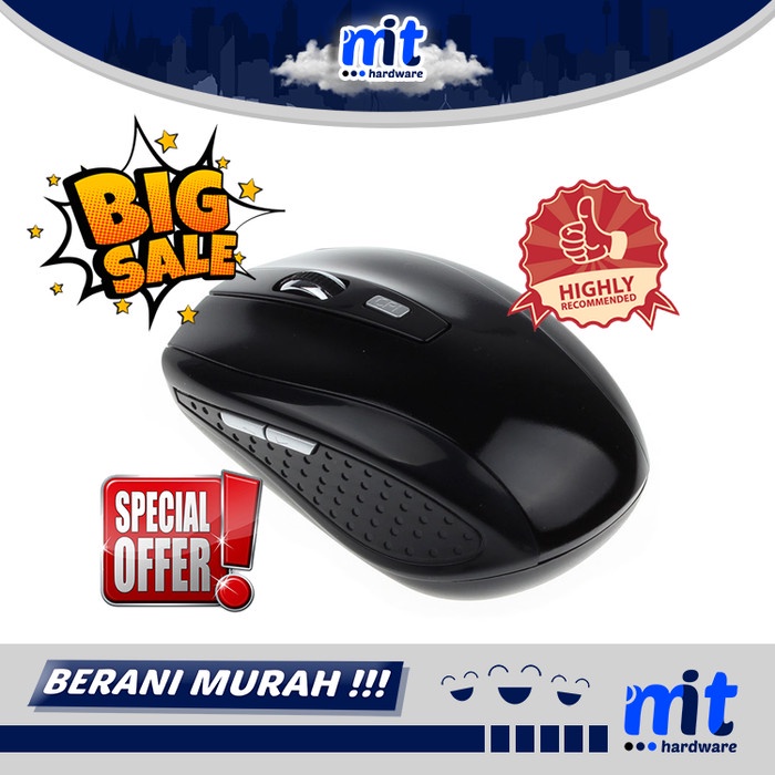 Jual Bagus Gaming Mouse Wireless Optical 2.4Ghz - Aa-01 - Black Bagus ...