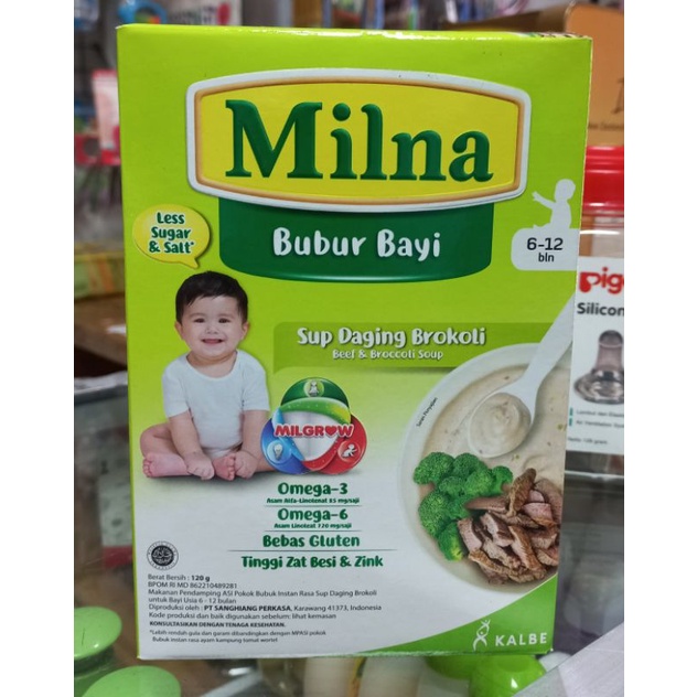 Jual MILNA Bubur, Biskuit, Fruit Puree, Puffs | Shopee Indonesia