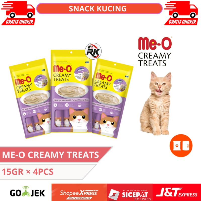 Jual Meo Creamy Treats 60gr Meo Snack Neo Liquid Meo | Shopee Indonesia
