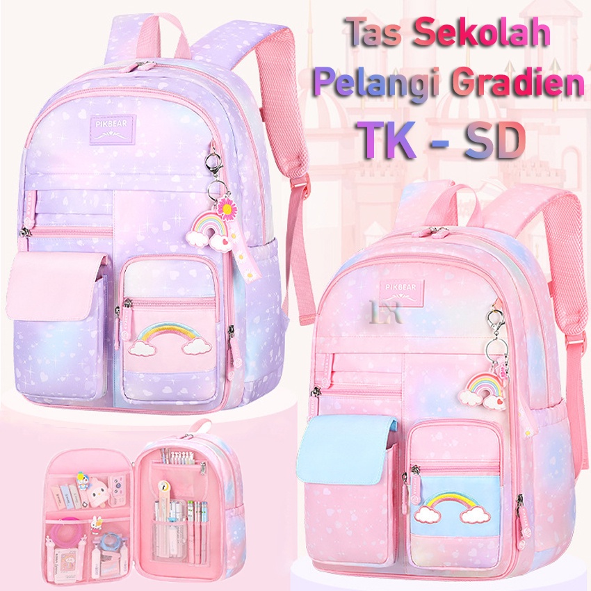 Jual LNR Shop S-011 S-012 S-013 S-015 ZMBABY PIKBEAR Tas Ransel Sekolah Untuk Anak Perempuan ...