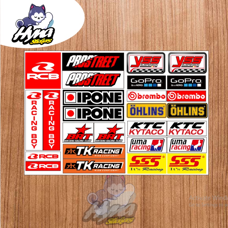 Jual Stiker sticker Motor DUA 2 TAK 2 STROKE LOVERS INDONESIA FULL PACK ...