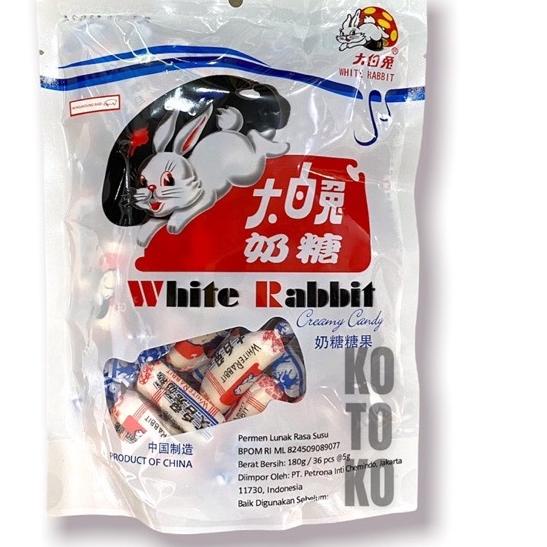 Jual trx3u8Ti--White Rabbit Candy Creamy Milk / Permen Susu White ...