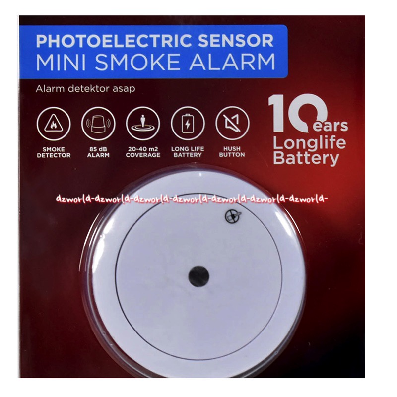 Jual Siterwell Photoelectric Sensor Mini Smoke Alarm Alat Detektor ...